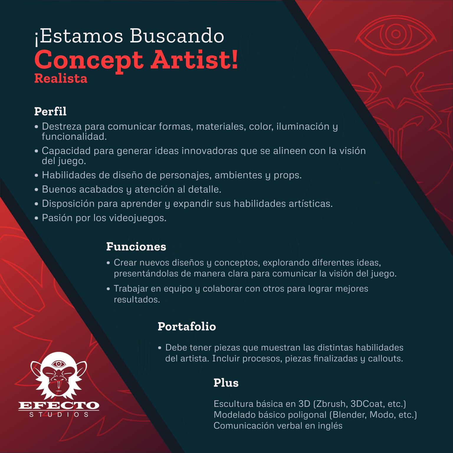 Careers – Efecto Studios